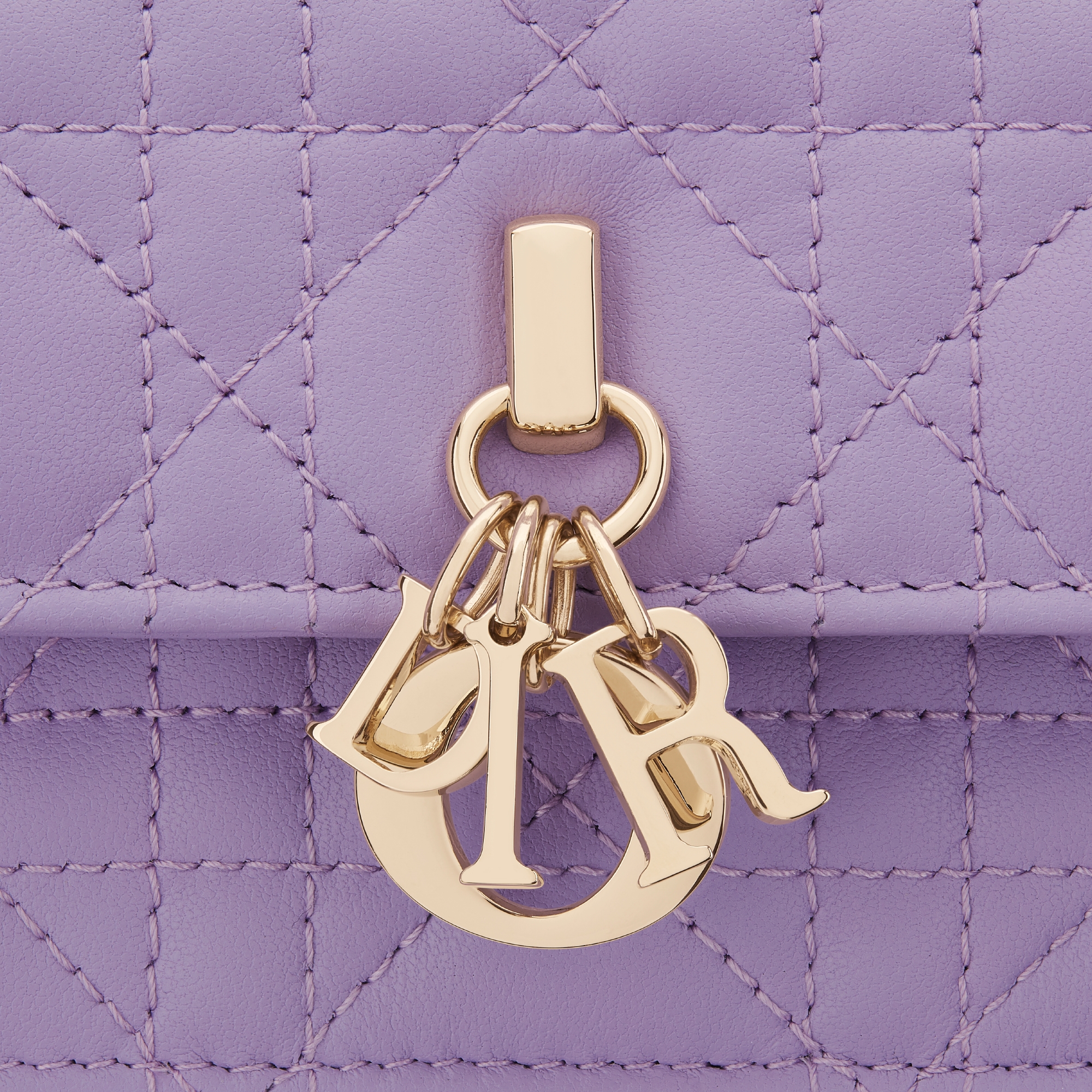 My Dior Mini Bag Lilac Cannage Lambskin | DIOR