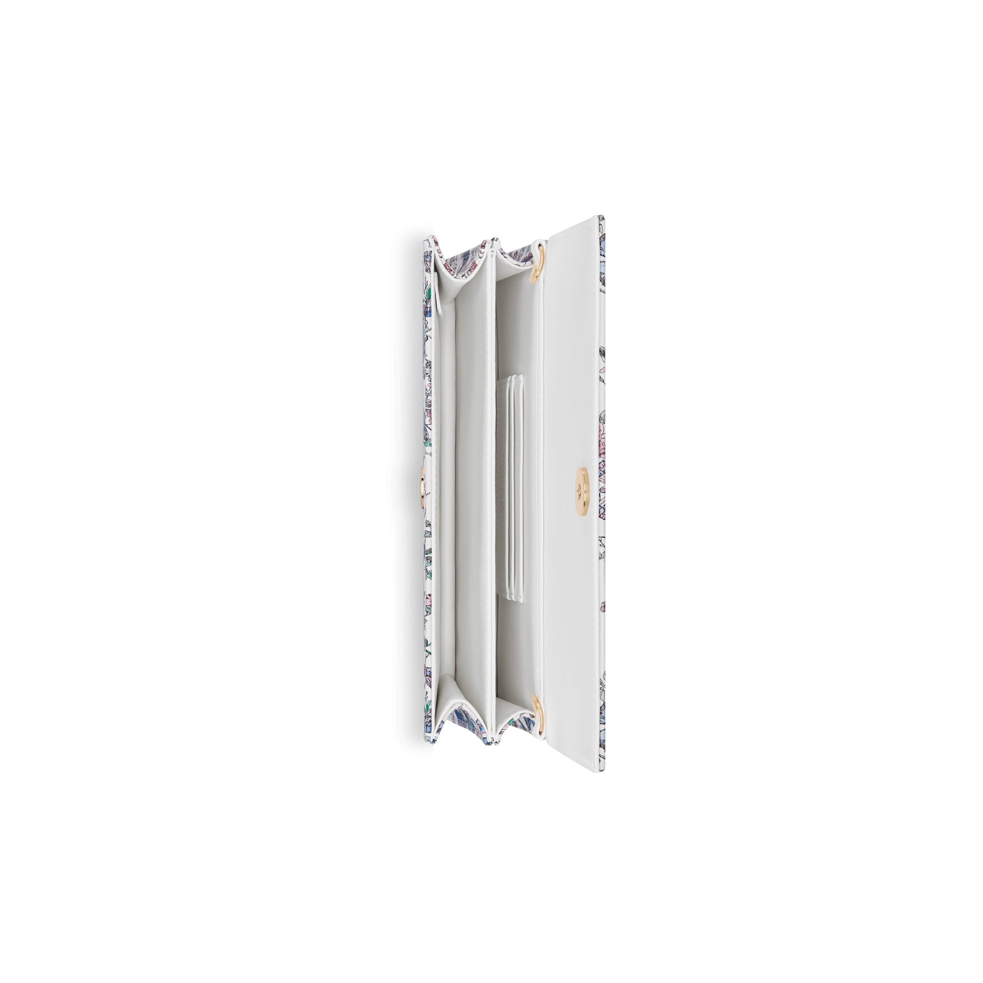 My Dior Mini Bag White Smooth Calfskin with Multicolor Toile de Jouy ...