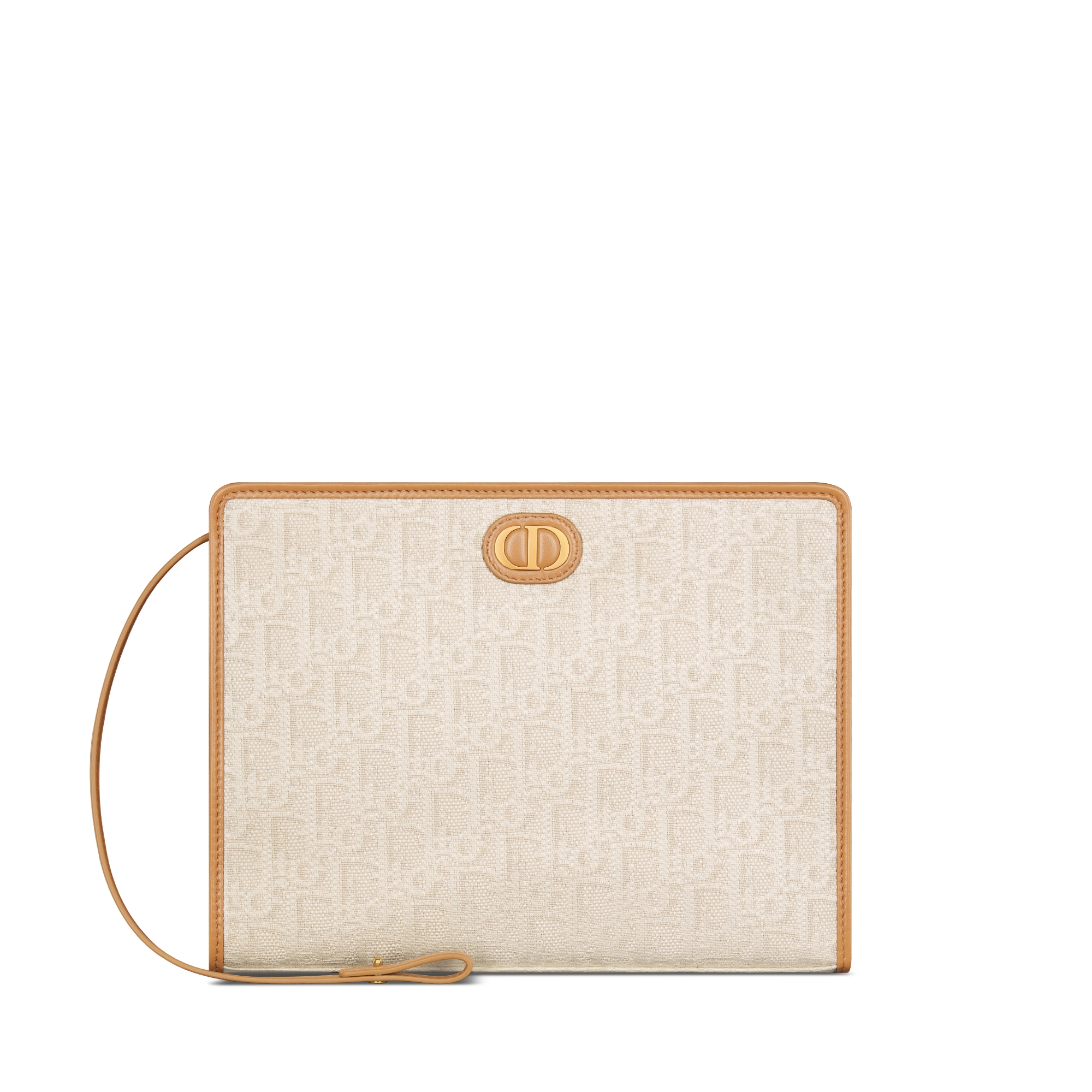 30 Montaigne Dea Pouch Natural Dior Oblique Robin Jacquard and Light ...