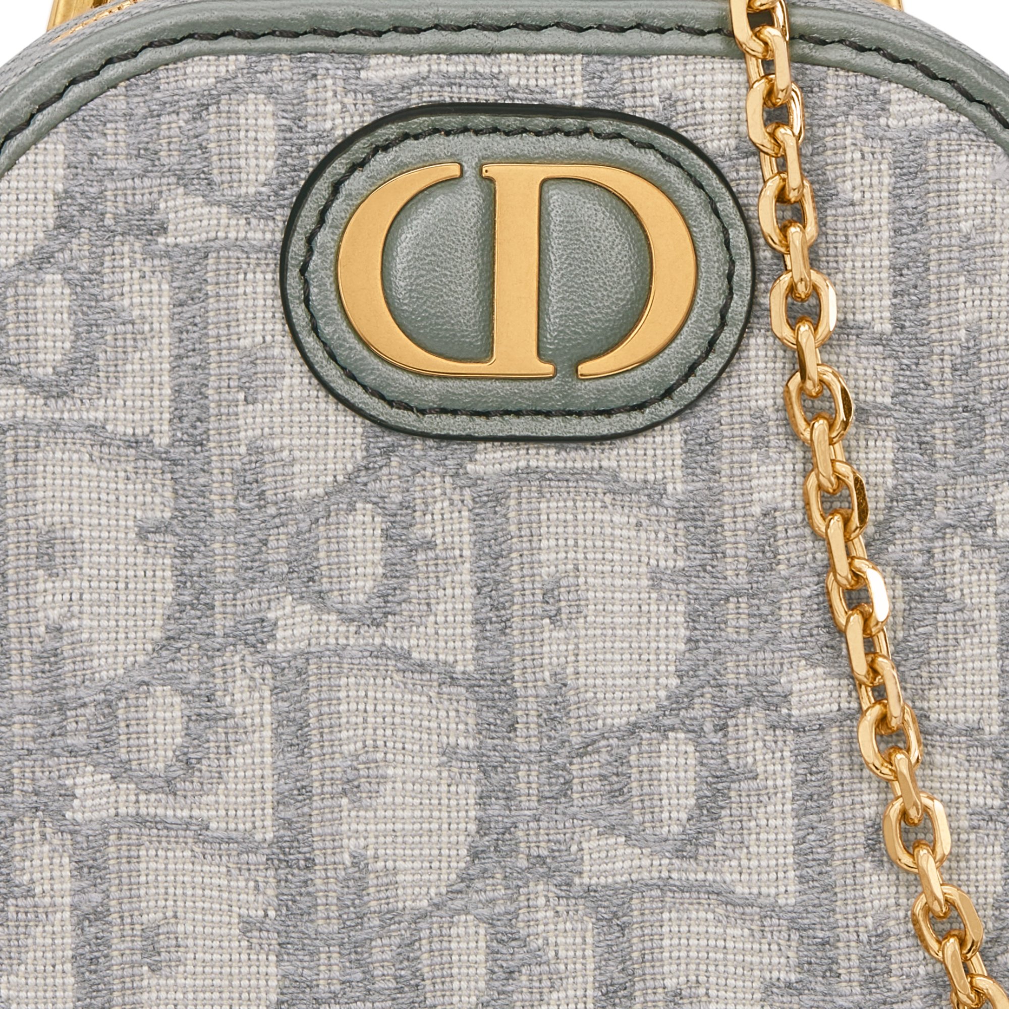 30 Montaigne Call'in Dior Phone Holder Gray Dior Oblique Jacquard | DIOR