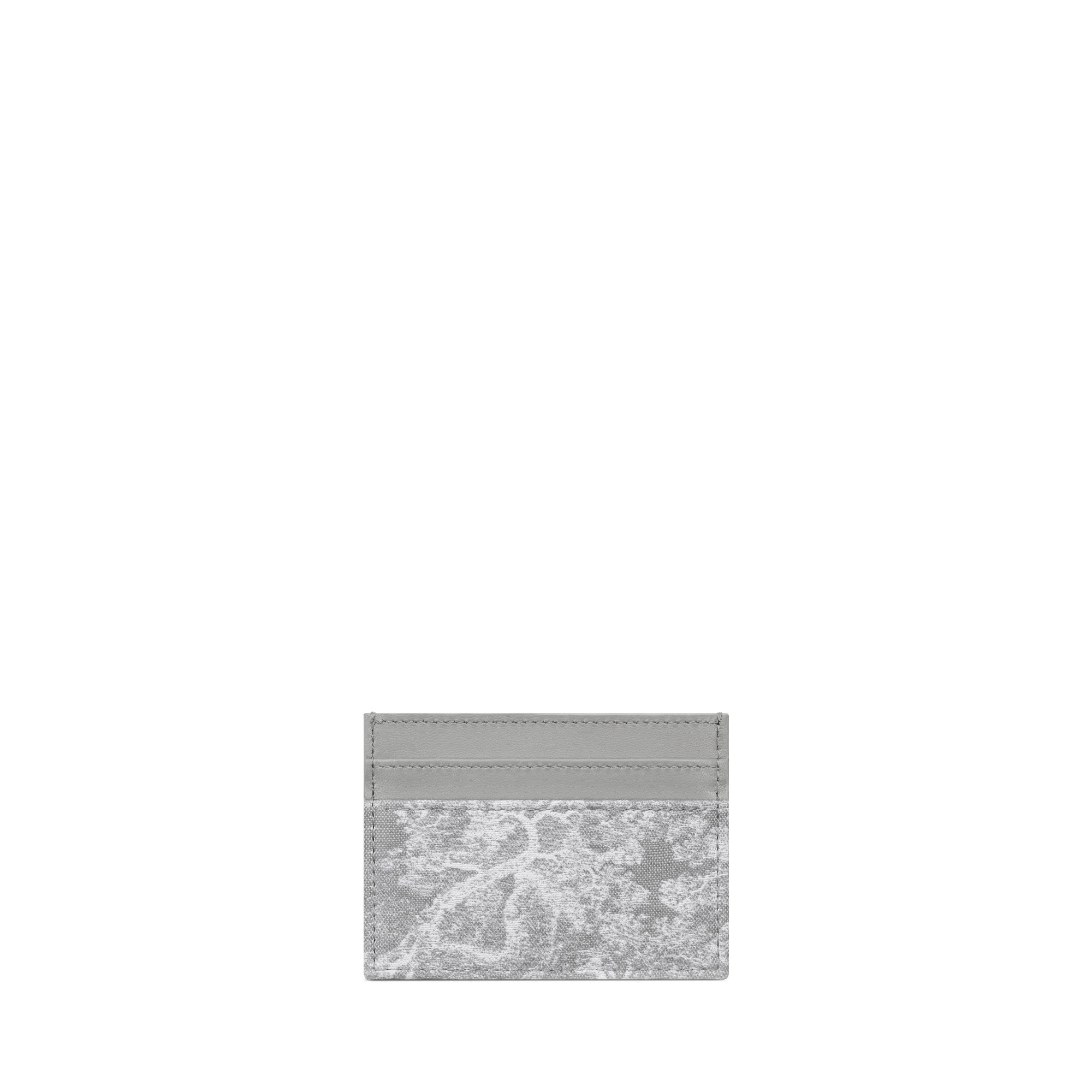 Portacarte Freesia 30 Montaigne Jacquard Toile de Jouy Reverse grigio ...