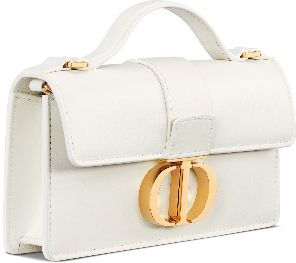 Miss Montaigne Mini Bag Latte Smooth Calfskin | DIOR