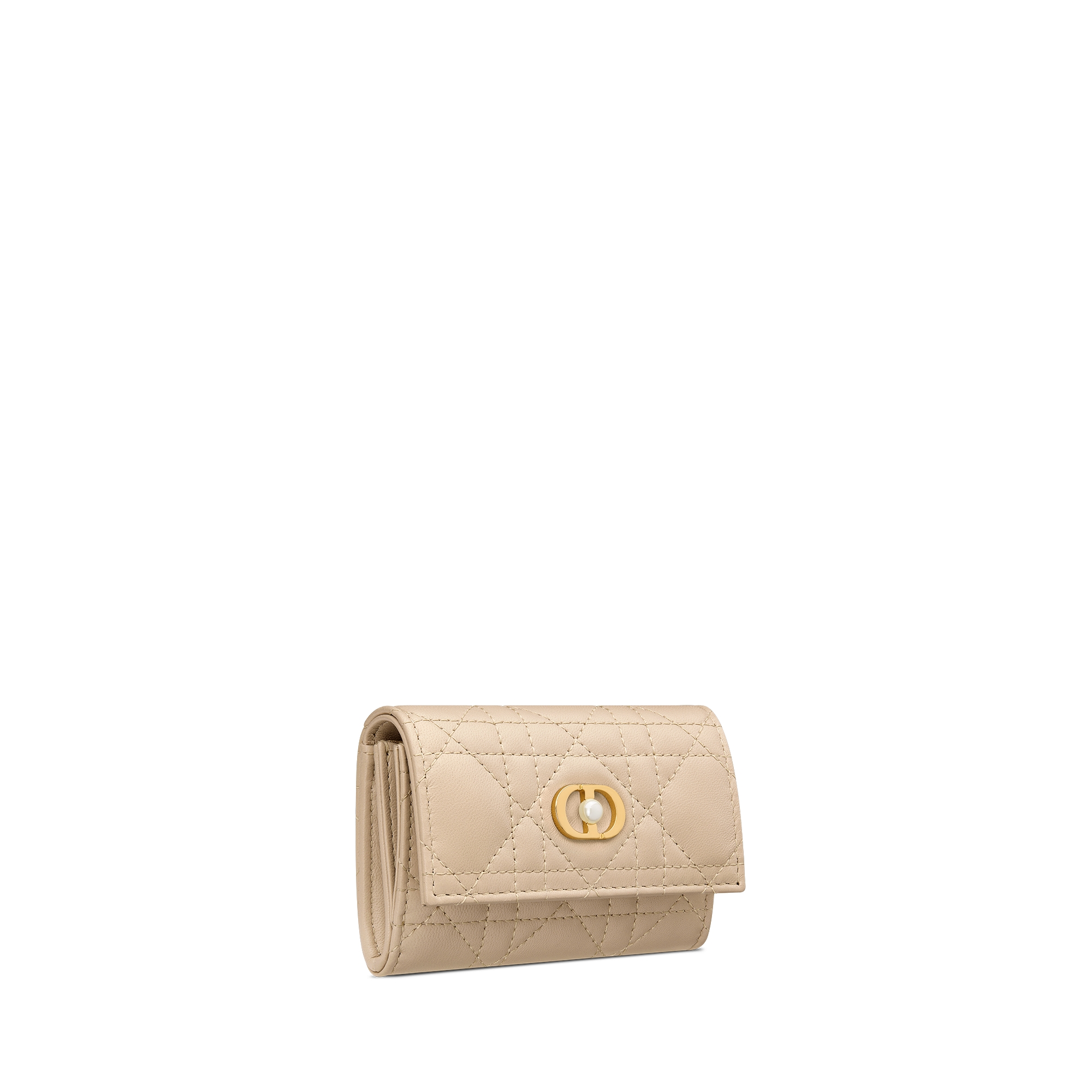 Cartera Dior Jolie Glycine Piel de cordero Cannage beige empolvado | DIOR