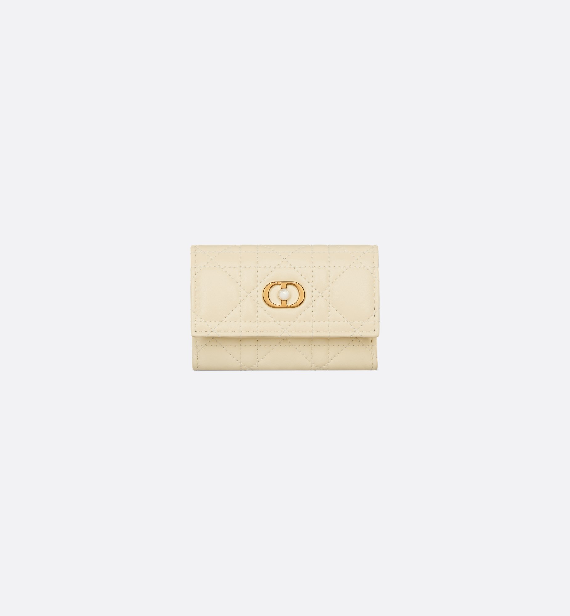 Dior Jolie Glycine Wallet Black Cannage Lambskin | DIOR Dior Jolie Glycine Wallet Black Cannage Lambskin | DIOR