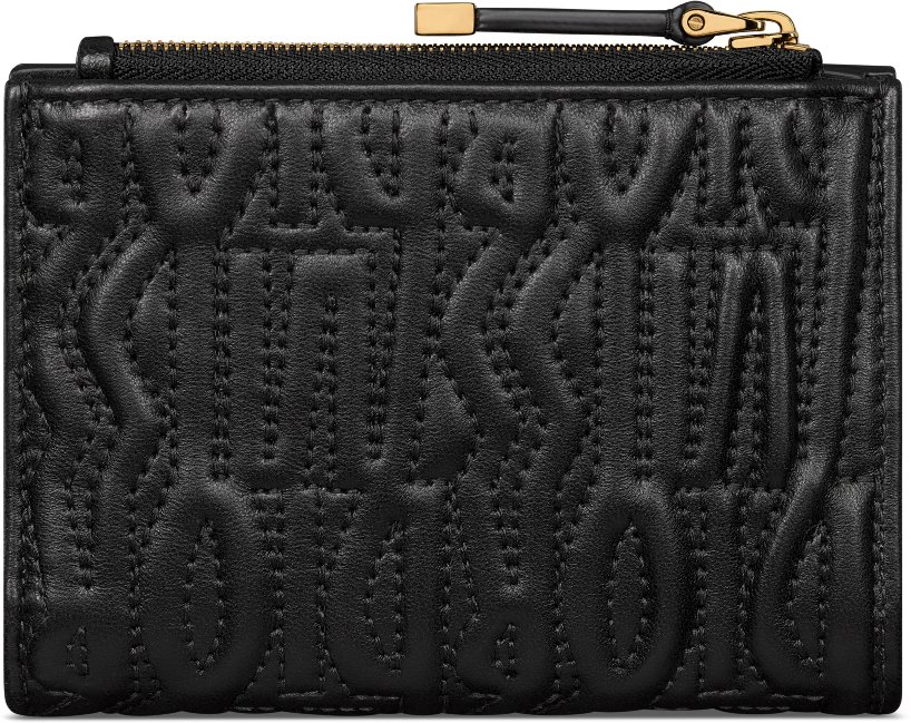 กระเป๋าสตางค์ Miss Dior Dahlia หนังแกะประดับลวดลาย Miss Dior Allover ...