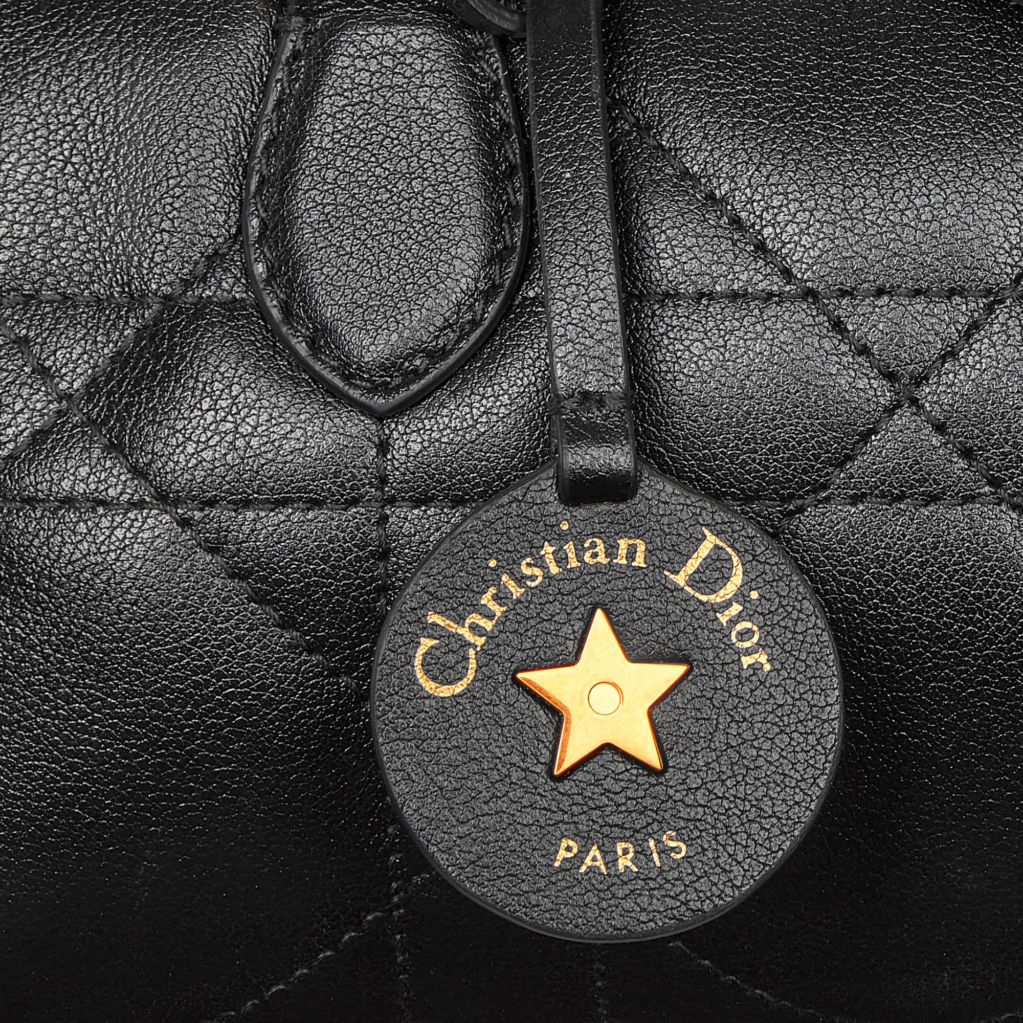 Dior Groove 17 Nano Bag Black Macrocannage Calfskin | DIOR