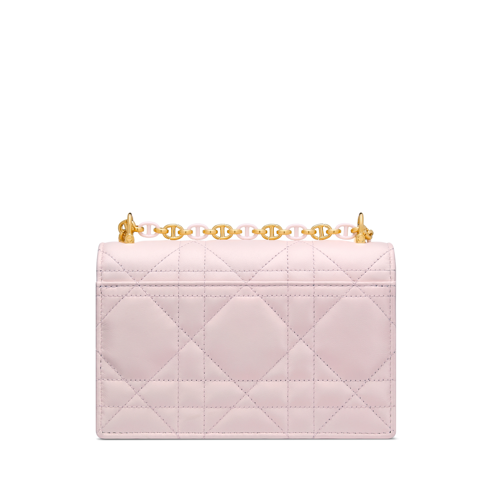 Miss Caro Mini Bag Blush Pink Macrocannage Lambskin | DIOR