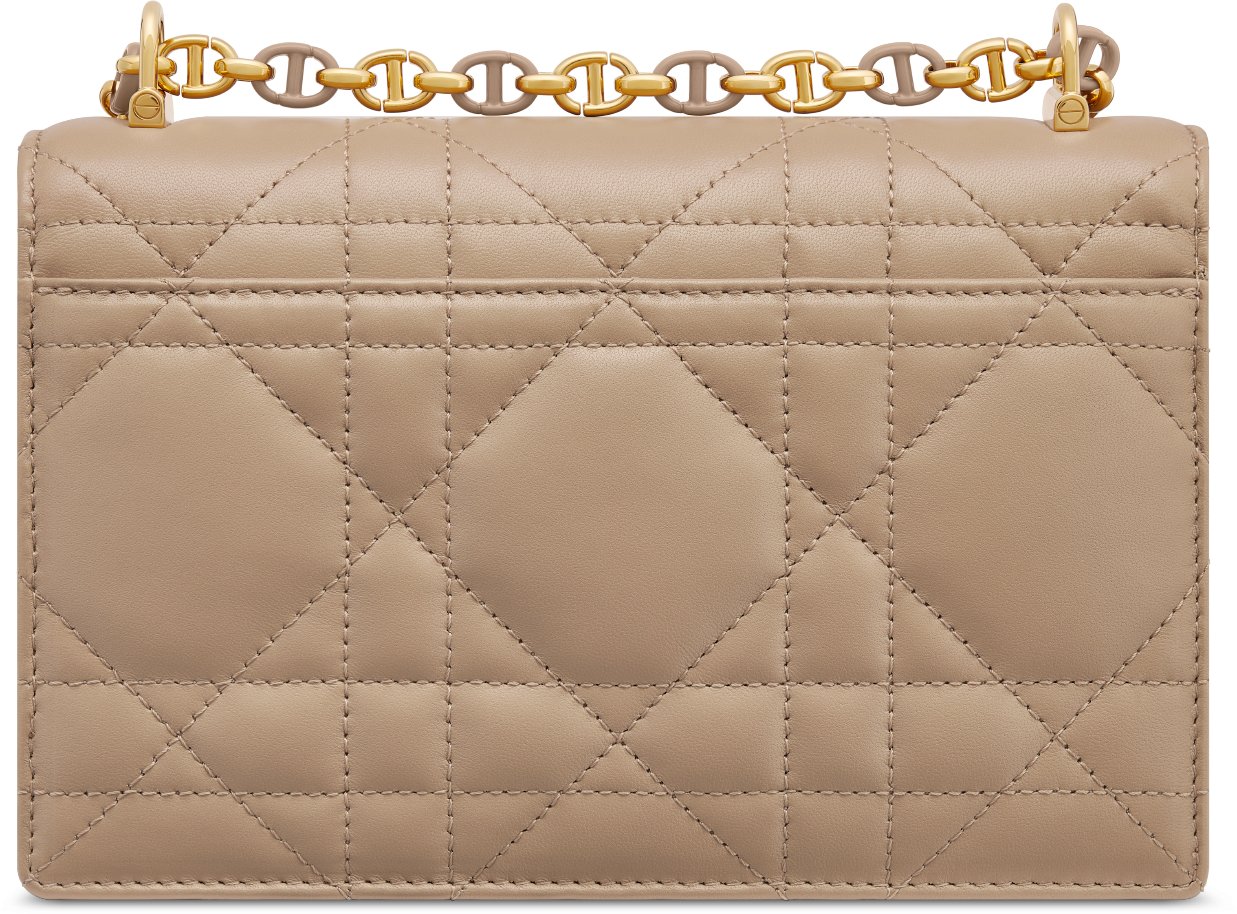 Miss Caro Mini Bag Biscuit Macrocannage Lambskin | DIOR