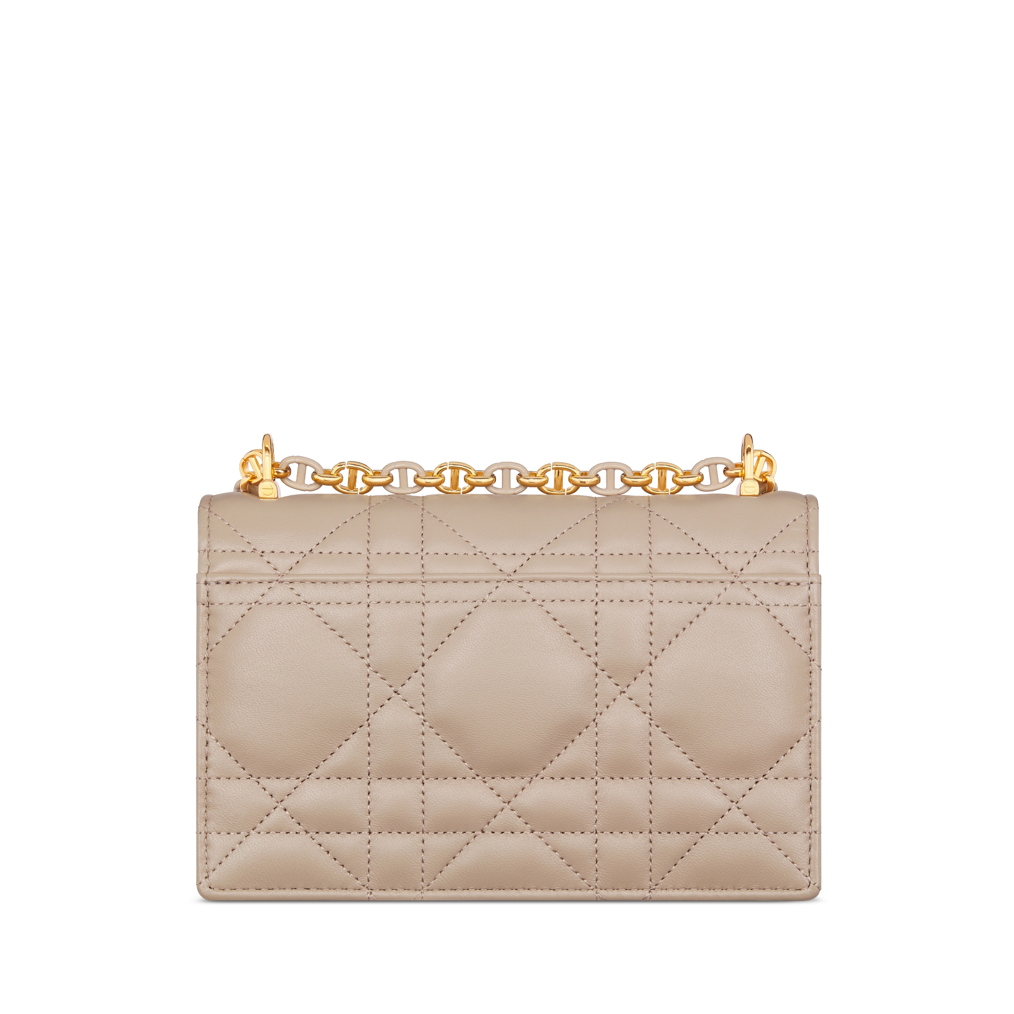 Miss Caro Mini Bag Desert Taupe Macrocannage Lambskin | DIOR