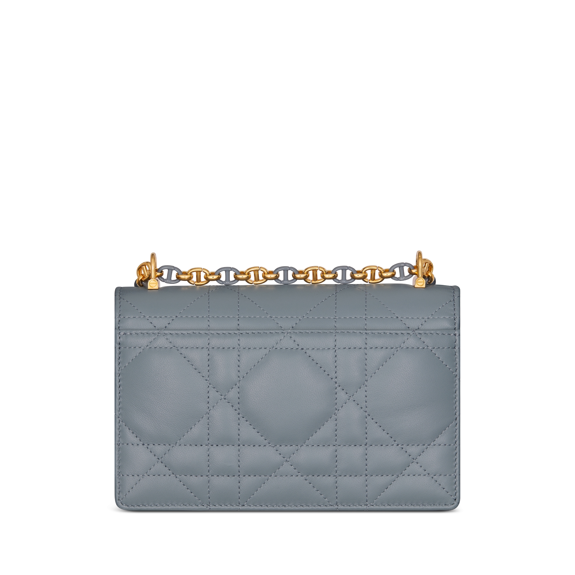 Miss Caro Mini Bag Cloud Blue Macrocannage Lambskin | DIOR