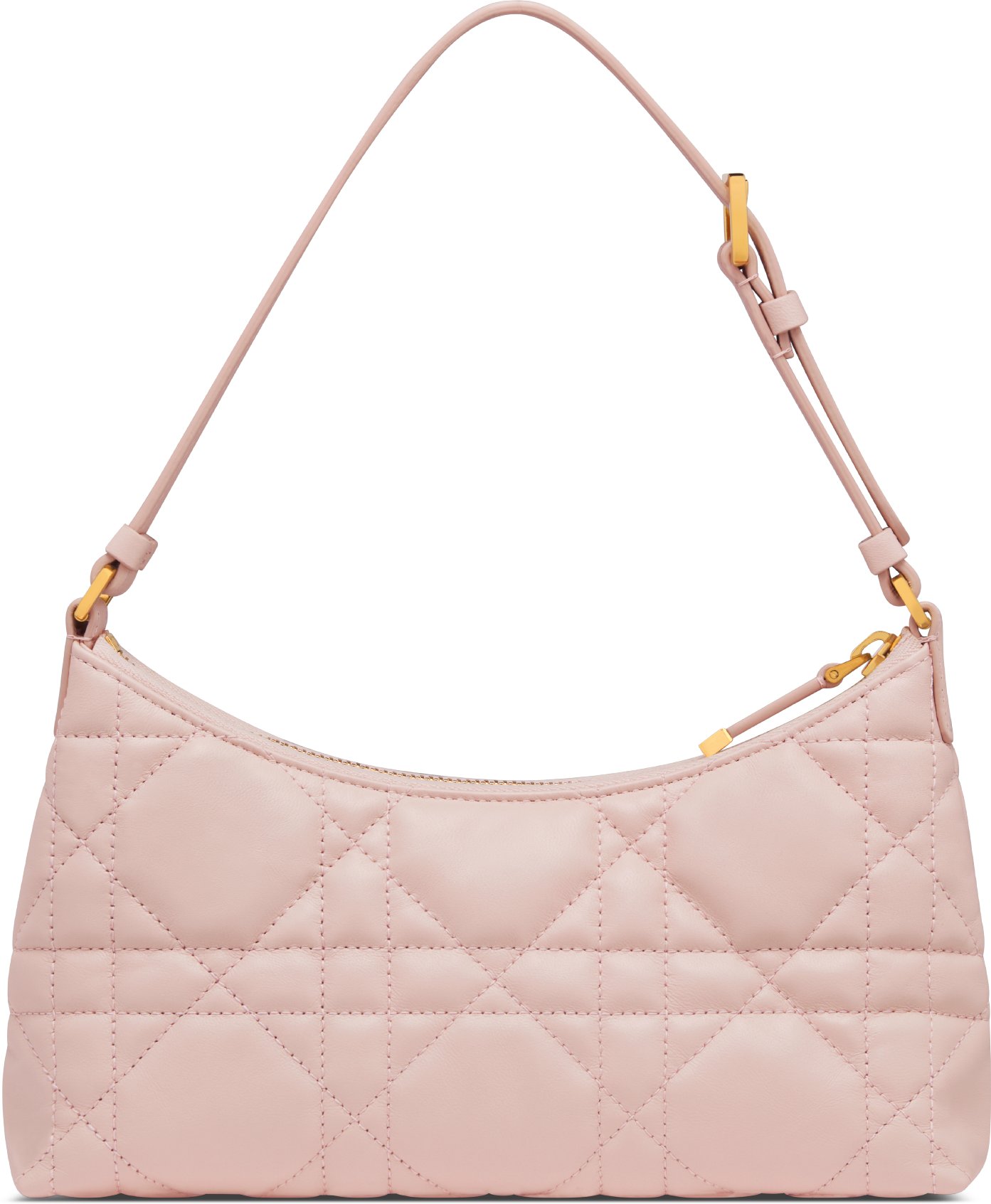 Miss Caro Cigale Mini Bag Powder Pink Macrocannage Lambskin | DIOR