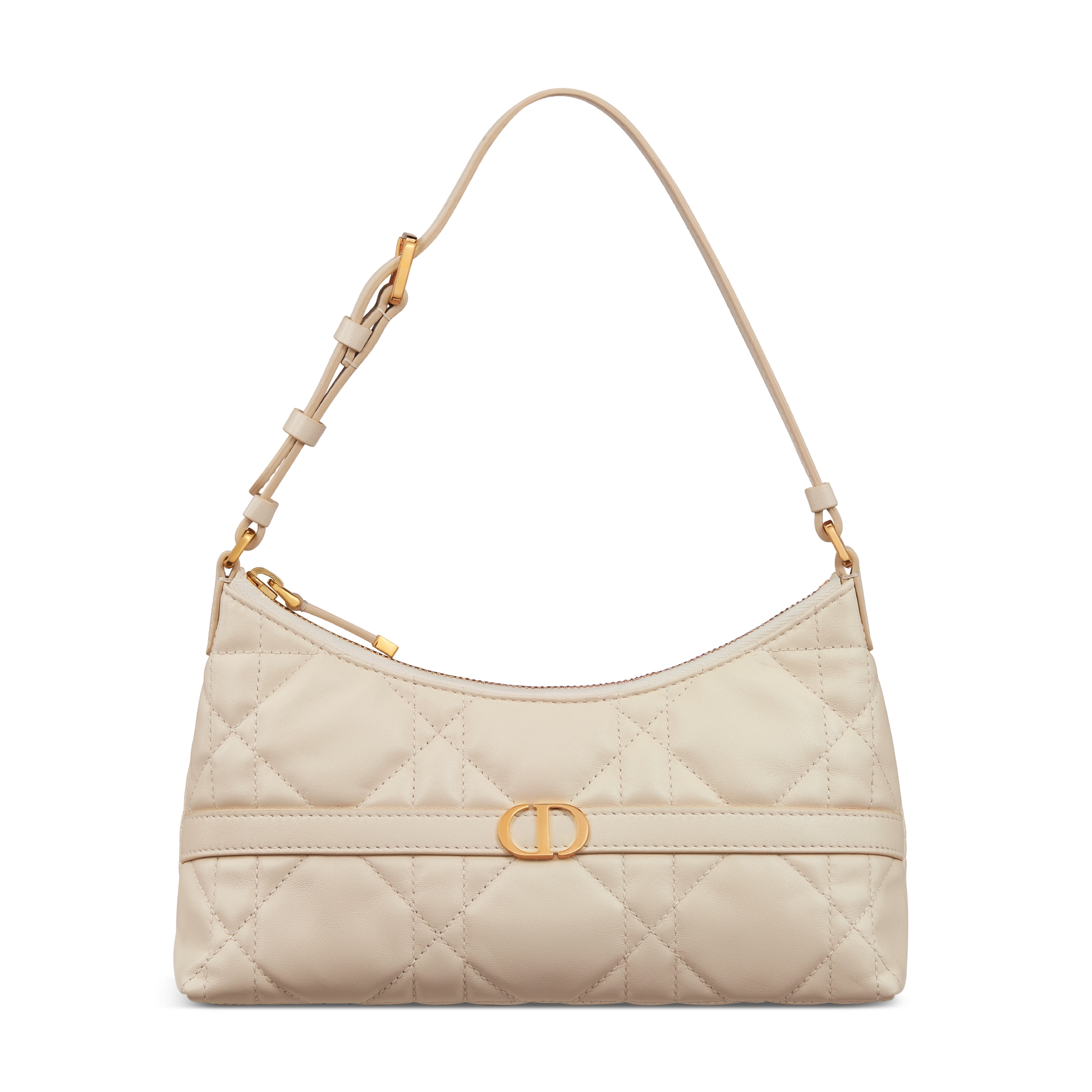 Miss Caro Cigale Mini Bag Ivory Macrocannage Lambskin | DIOR
