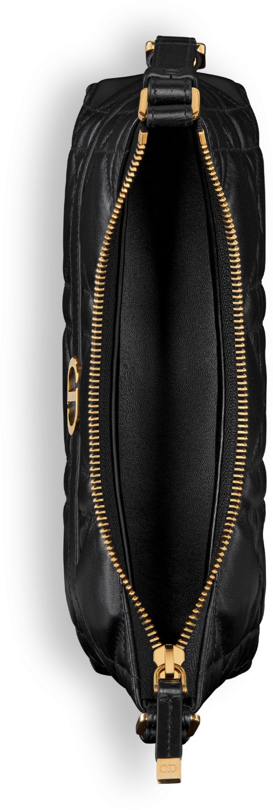 Miss Caro Cigale Mini Bag Black Macrocannage Lambskin | DIOR