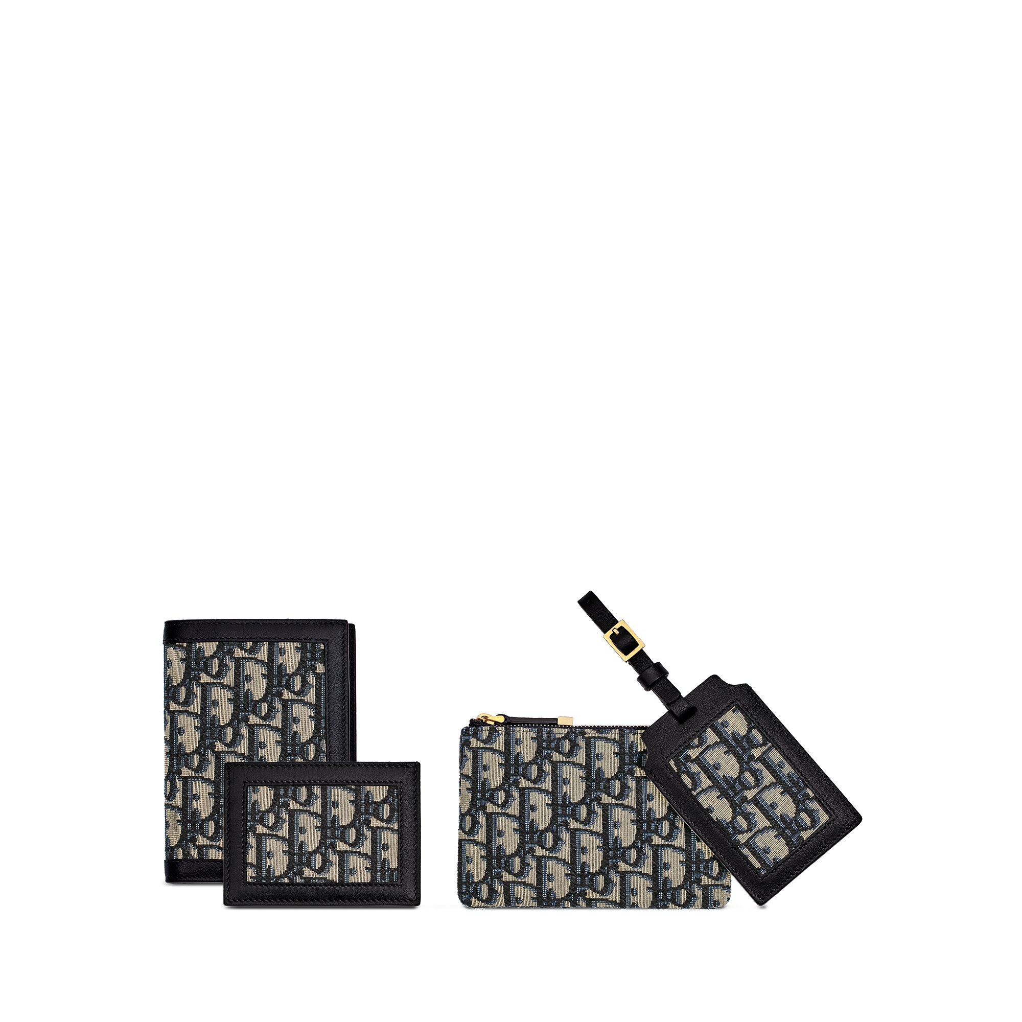 DiorTravel - Travel Kit Blue Dior Oblique Jacquard | DIOR