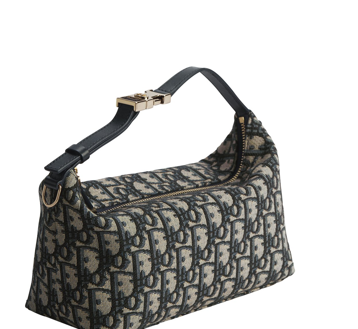 Medium DiorTravel Nomad Pouch Blue Dior Oblique Jacquard | DIOR