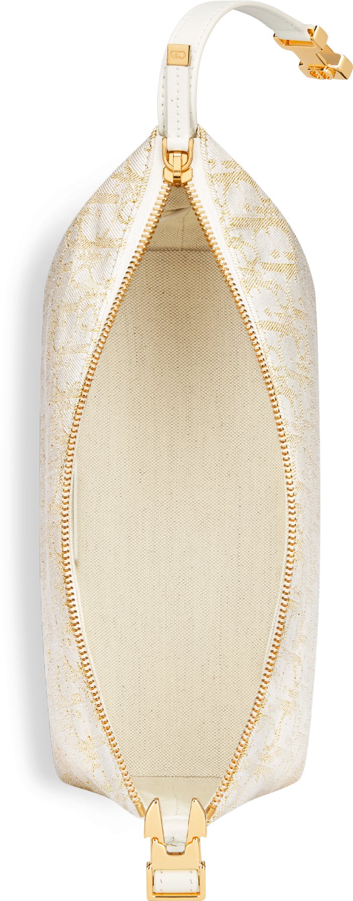 Medium DiorTravel Nomad Pouch Gold-Tone Dior Oblique Jacquard | DIOR