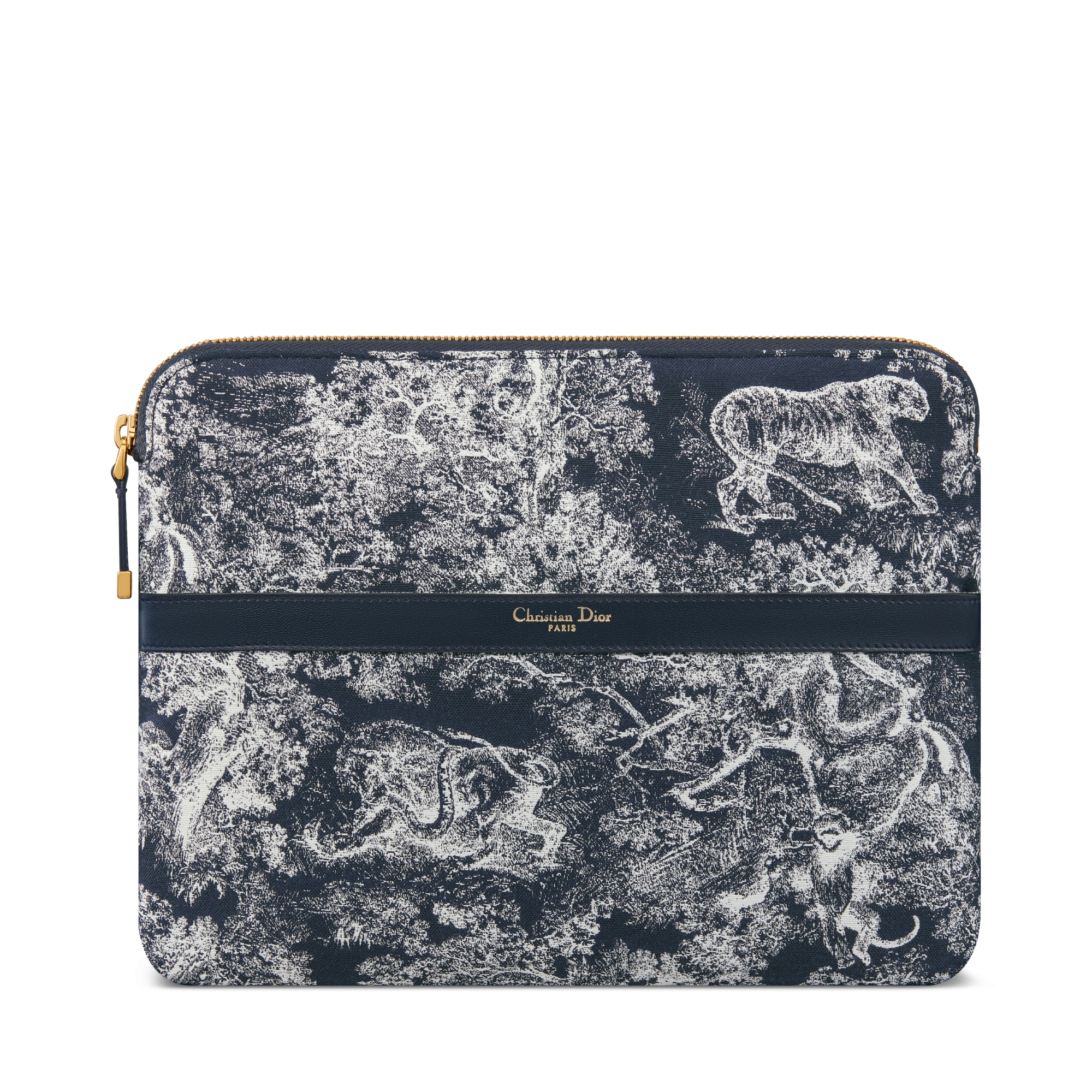 Kit de viaje DiorTravel Jacquard Toile de Jouy Reverse azul | DIOR