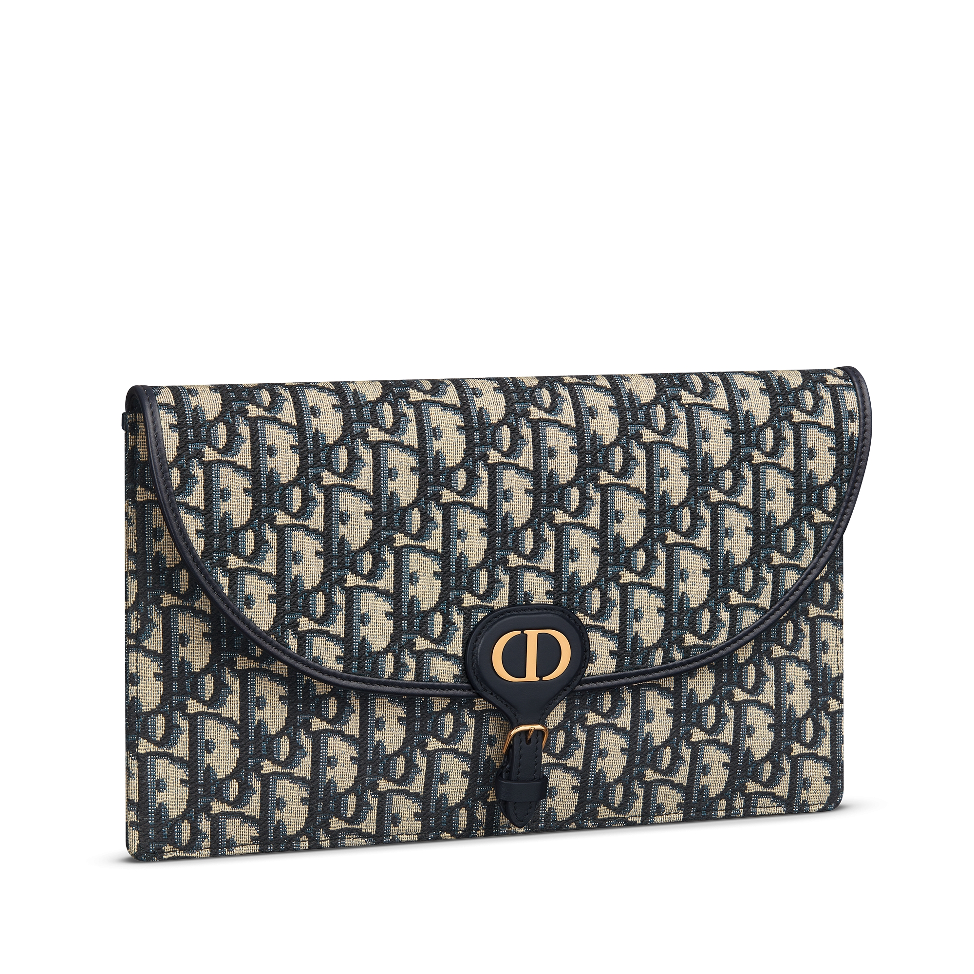 Dior Bobby Pouch Blue Dior Oblique Jacquard | DIOR