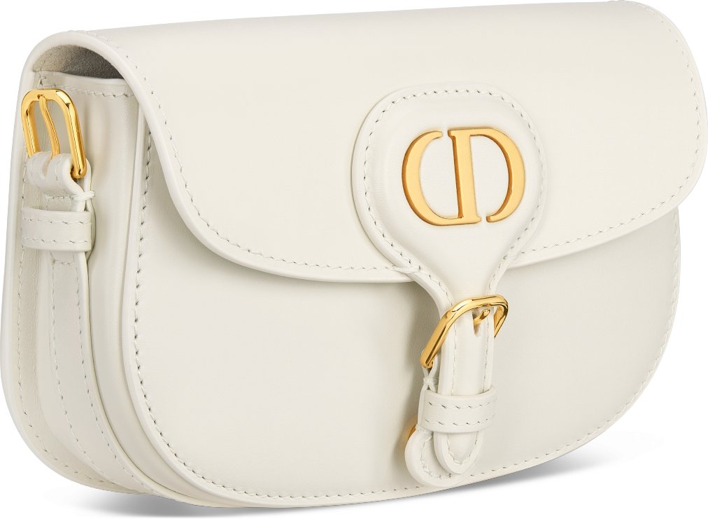 New Dior Bobby Mini Bag Latte Box Calfskin | DIOR