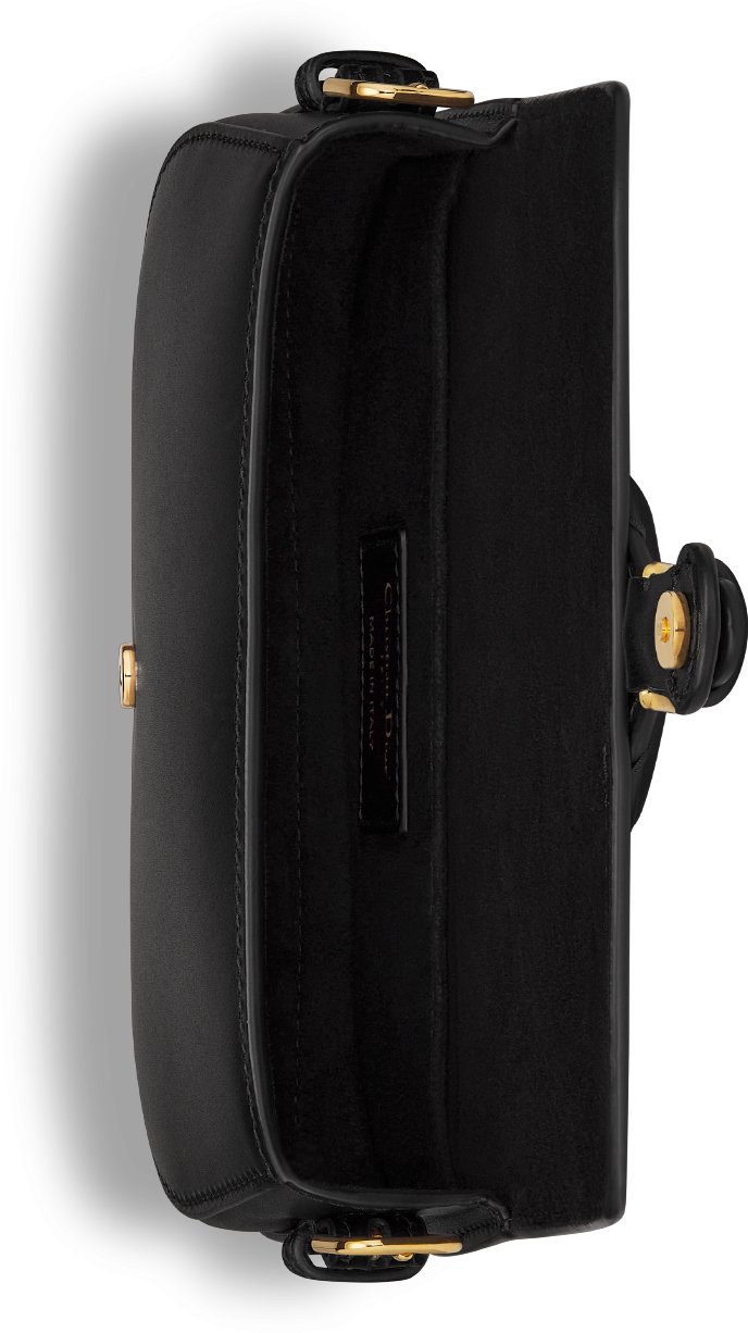 New Dior Bobby Mini Bag Black Box Calfskin | DIOR