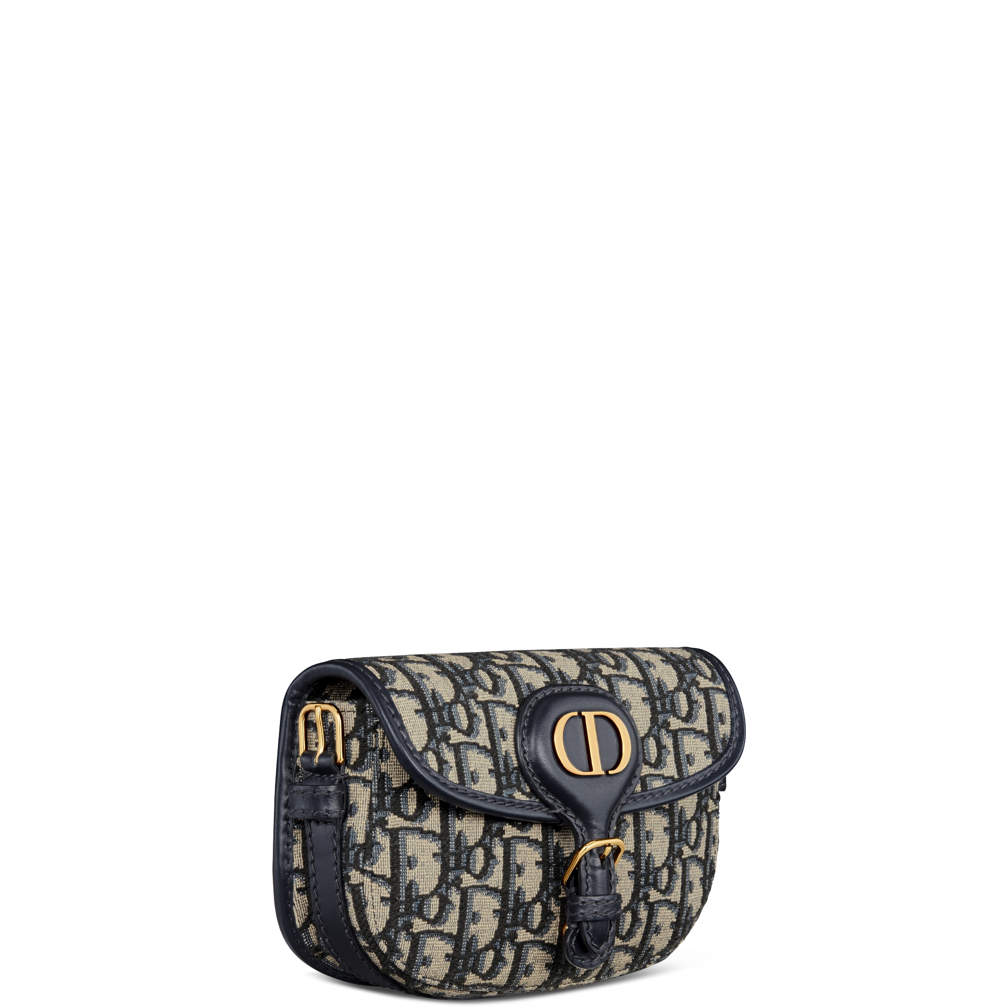 New Dior Bobby Mini Bag Blue Dior Oblique Jacquard | DIOR