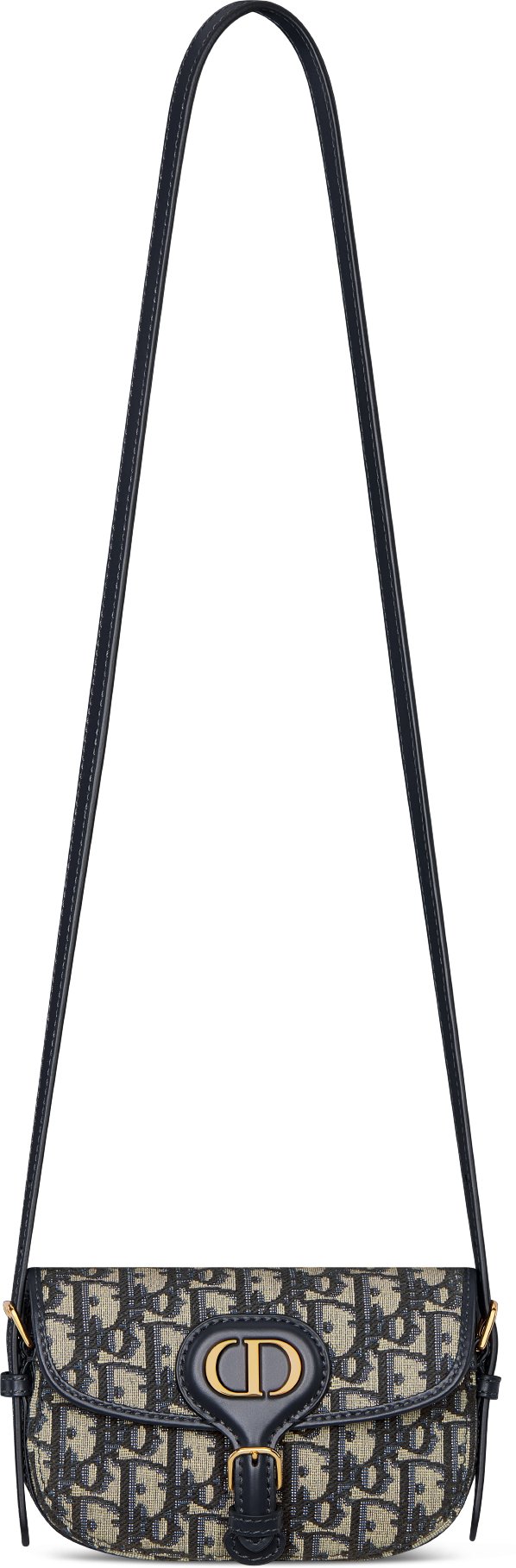 New Dior Bobby-minitas Blauwe Dior Oblique-jacquard | DIOR