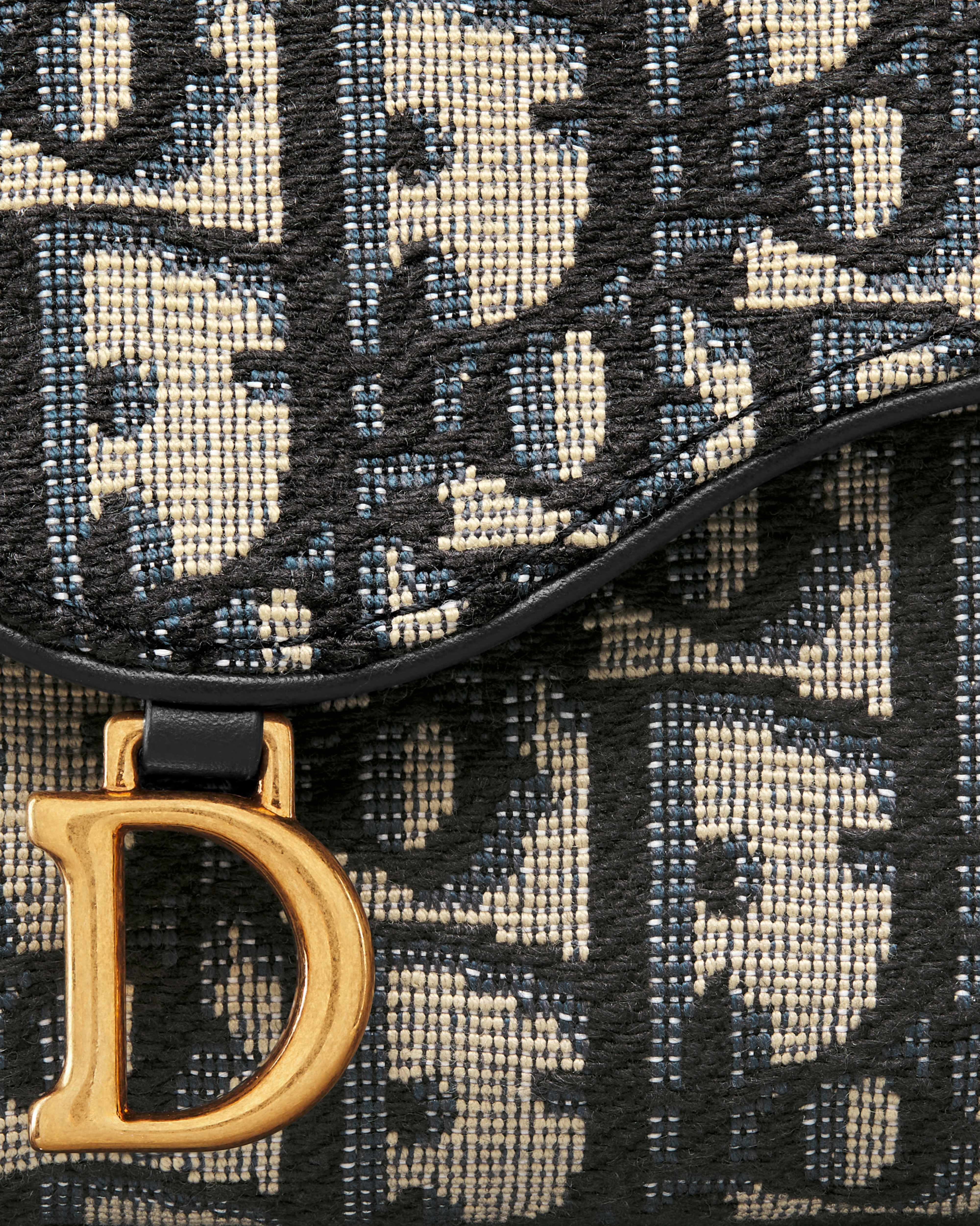 DIOR | 【日本限定】Saddle Nymphea ウォレット ディオール オブリーク ジャカード