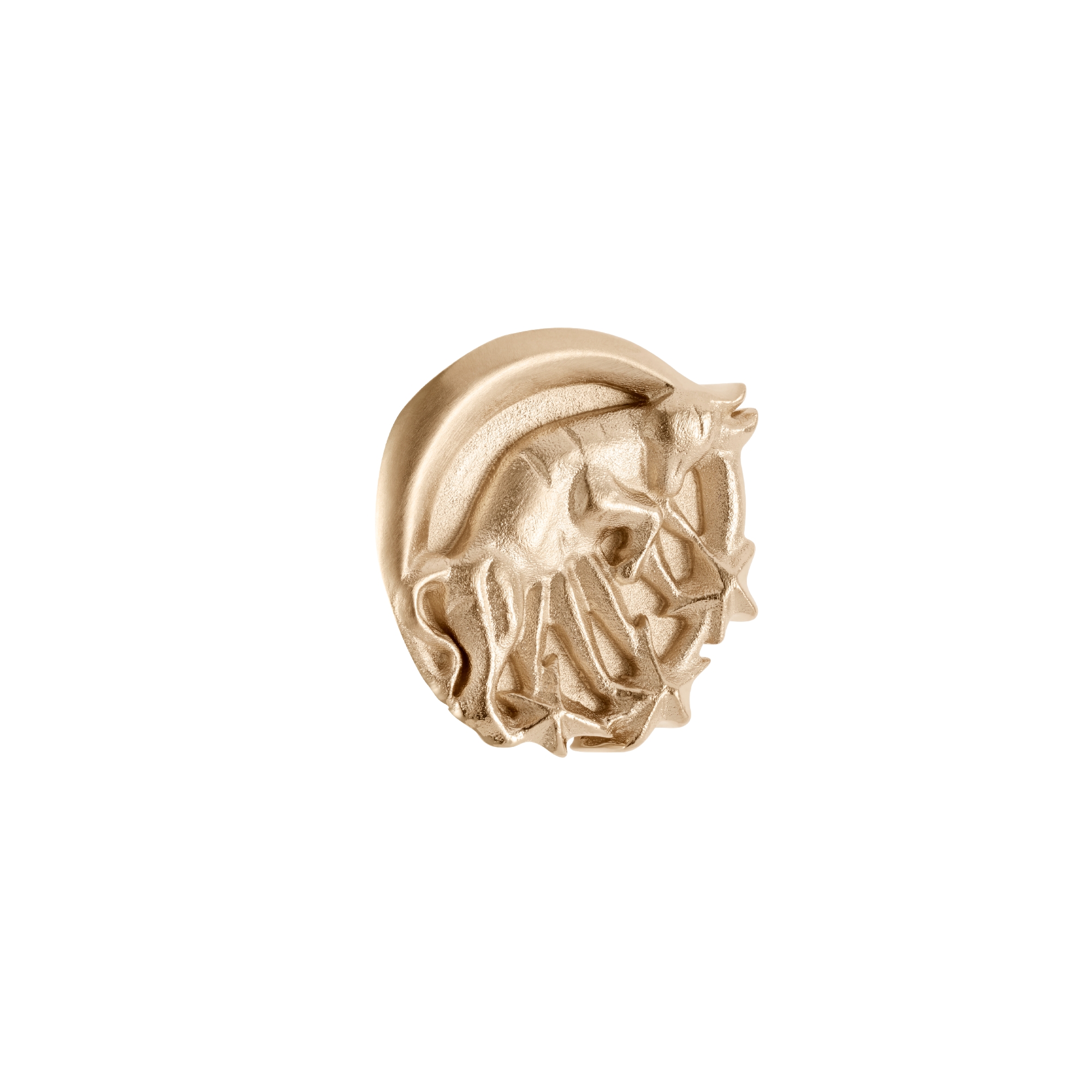 My ABCDior Taurus Badge Matte Pale Gold-Finish Metal | DIOR