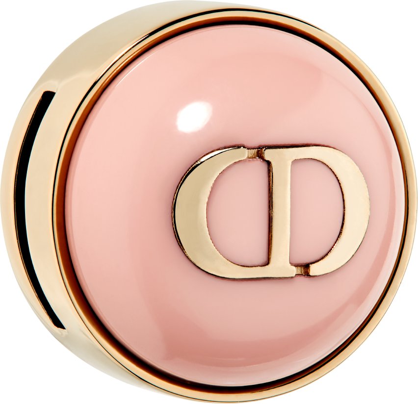 My ABCDior CD Badge Pale Gold-Finish Metal and Pink Enamel | DIOR