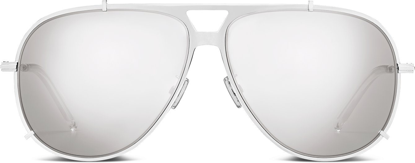 DiorBlackSuit A3U Silver-Finish Mirrored Pilot Sunglasses | DIOR