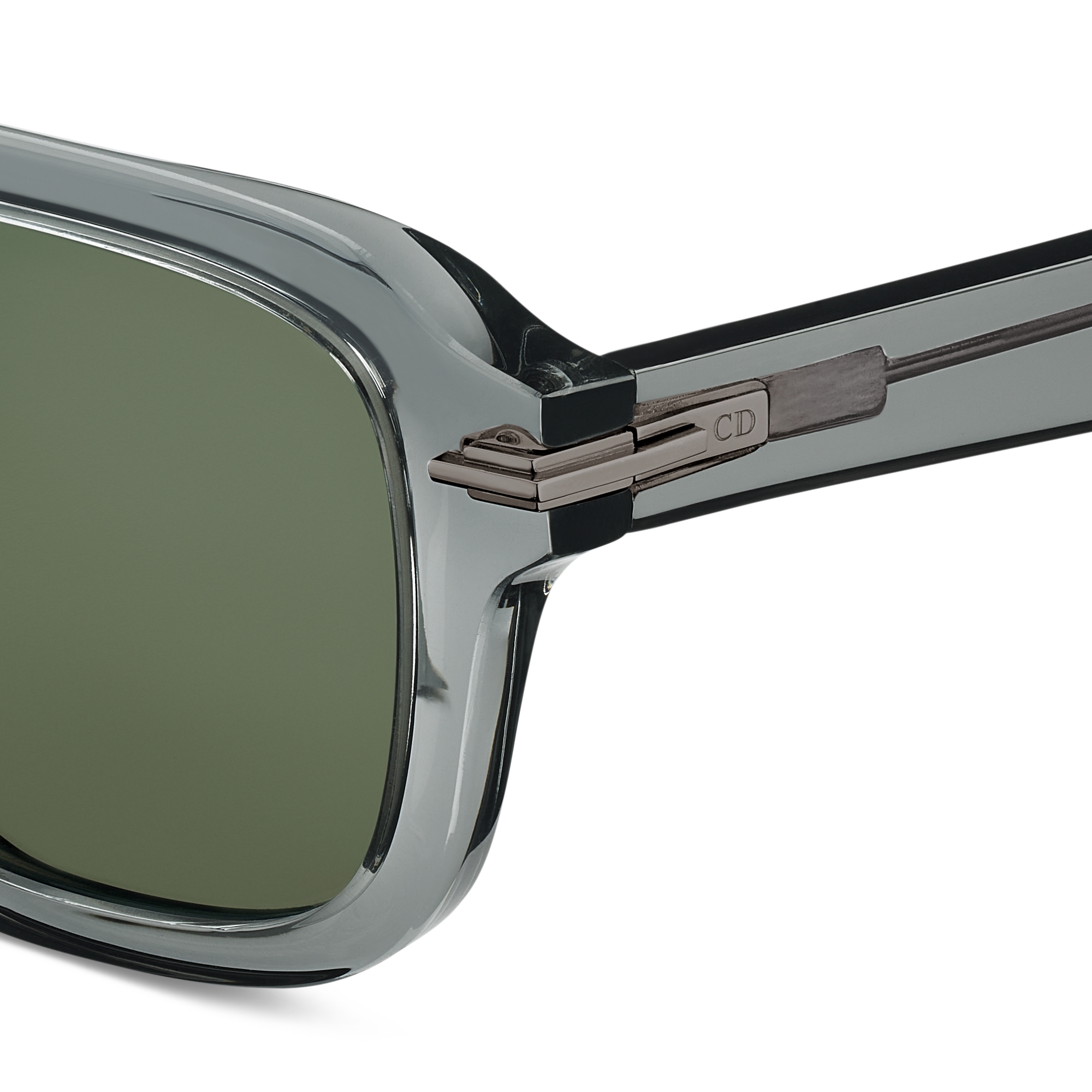 DiorBlackSuit S15I Gafas de sol cuadradas gris transparente | DIOR