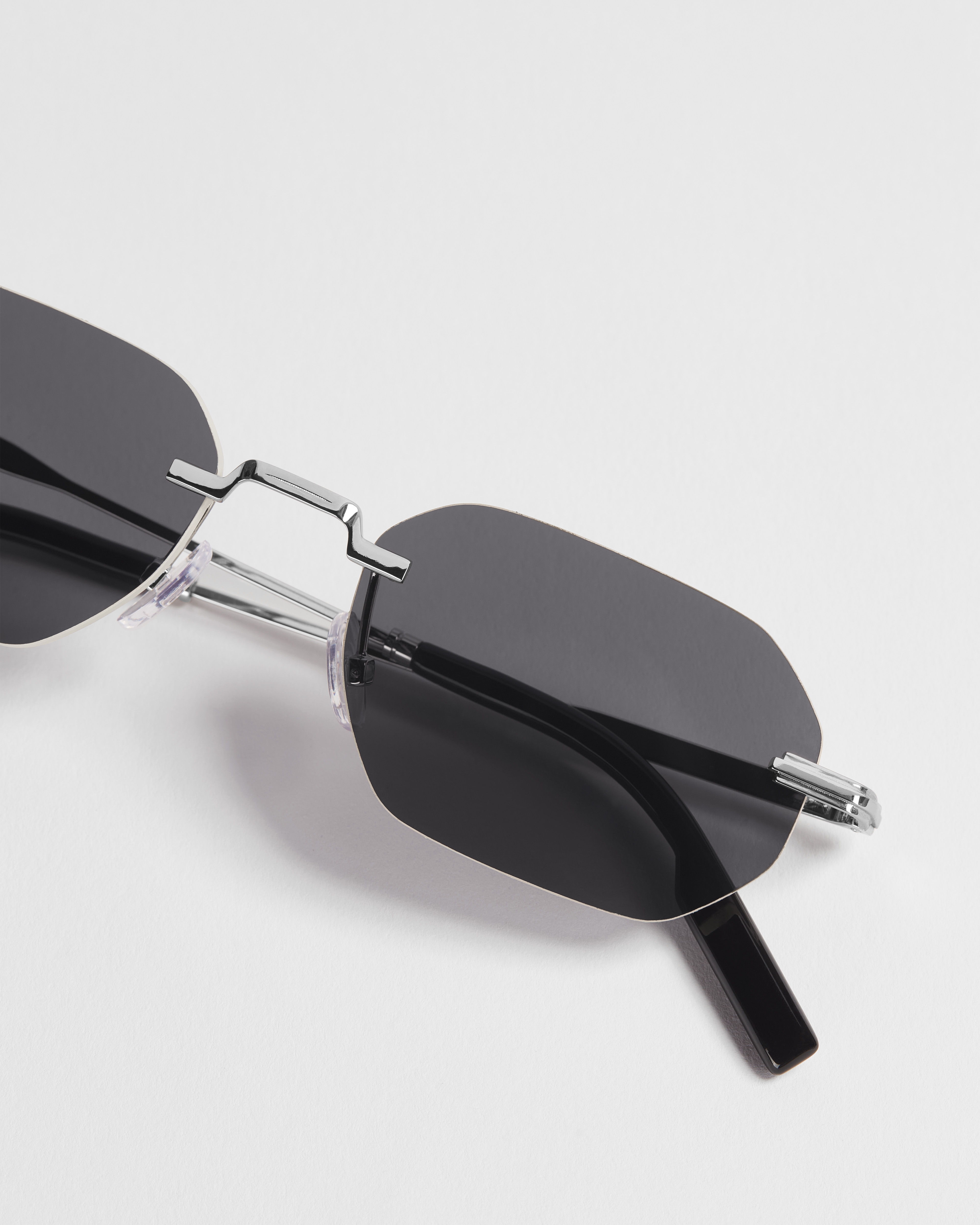 DiorBlackSuit S19U Gray Octagonal Sunglasses | DIOR