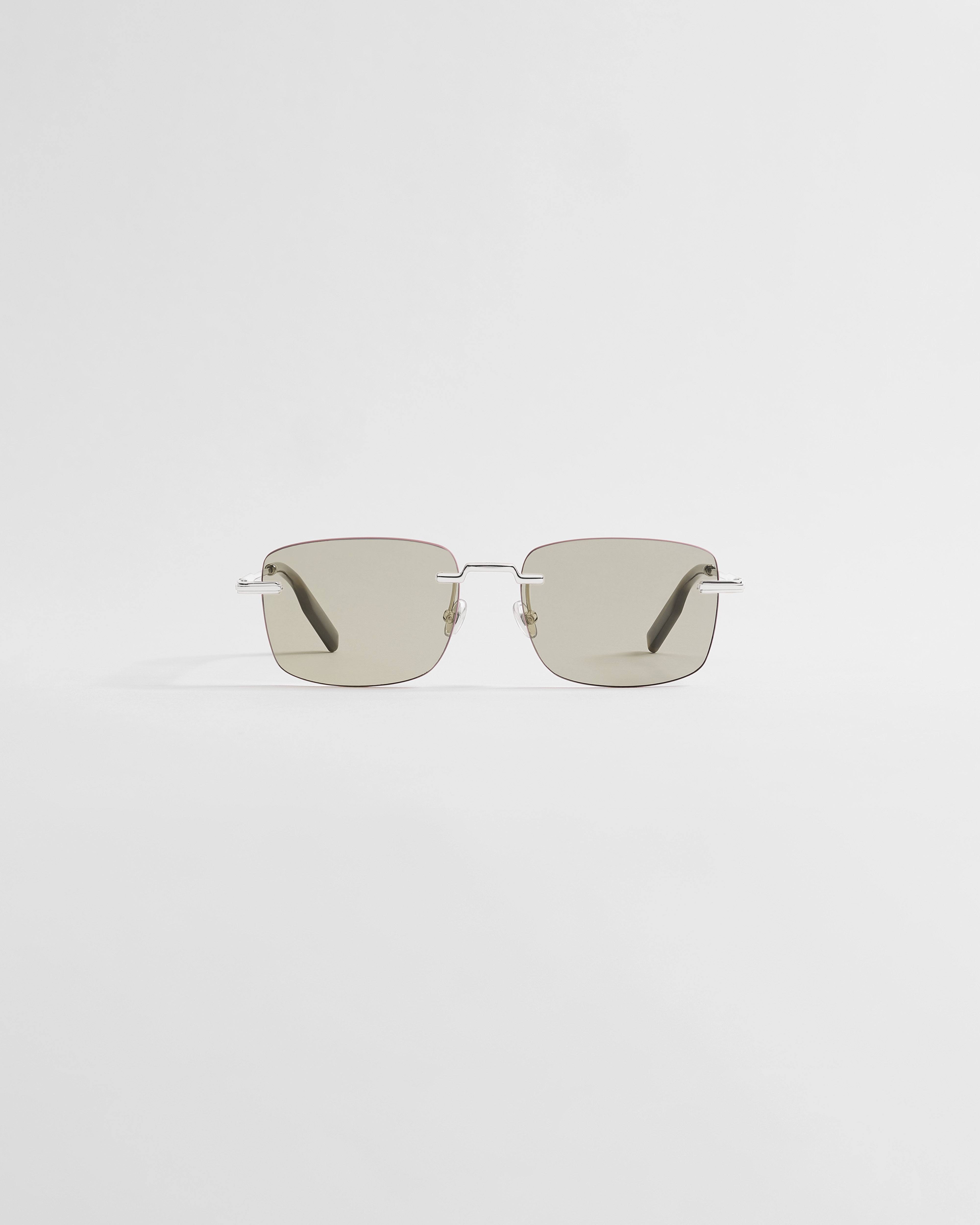 DiorBlackSuit S20U Beige Square Sunglasses | DIOR