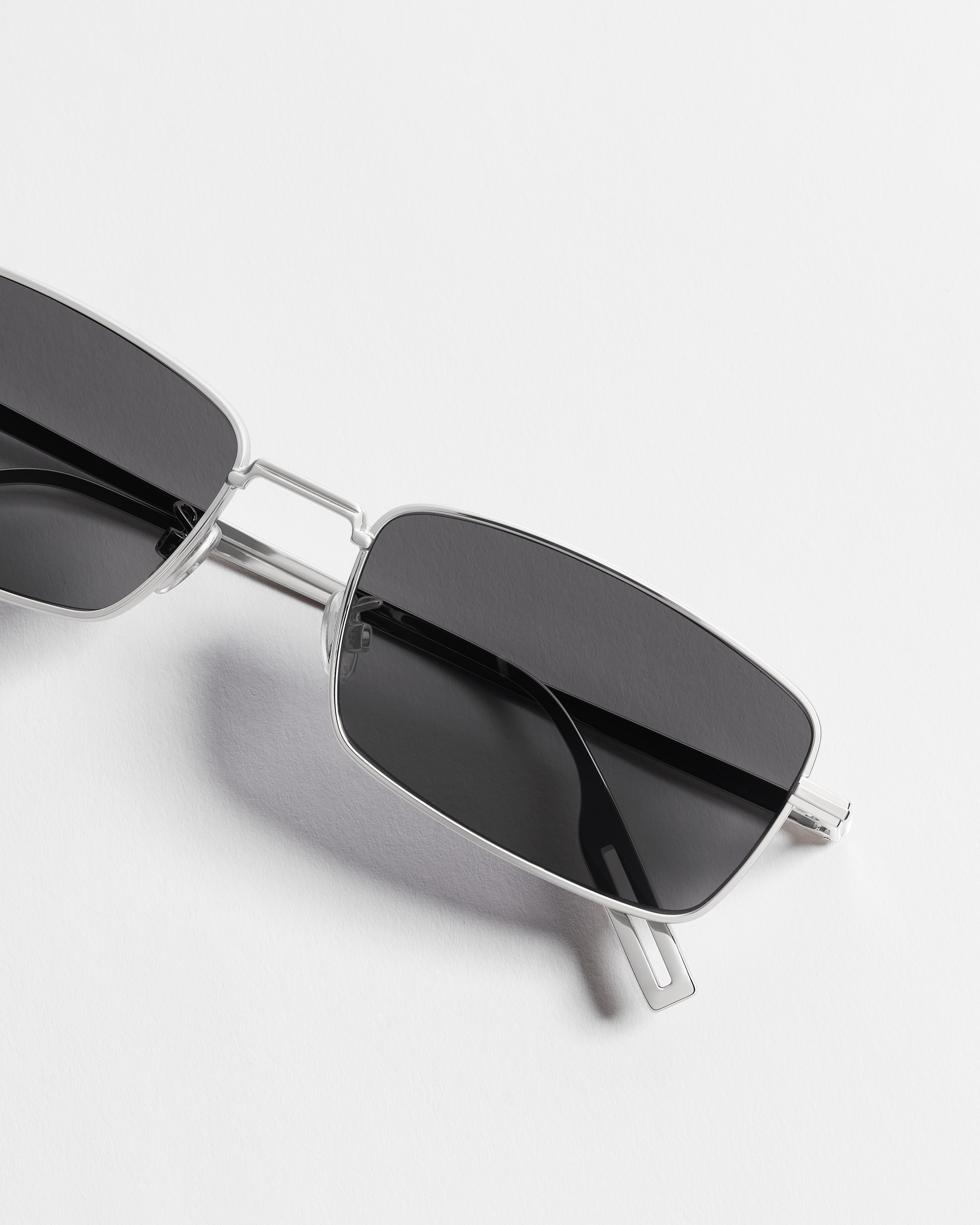 DiorBlackSuit S21U Gray Rectangular Sunglasses | DIOR