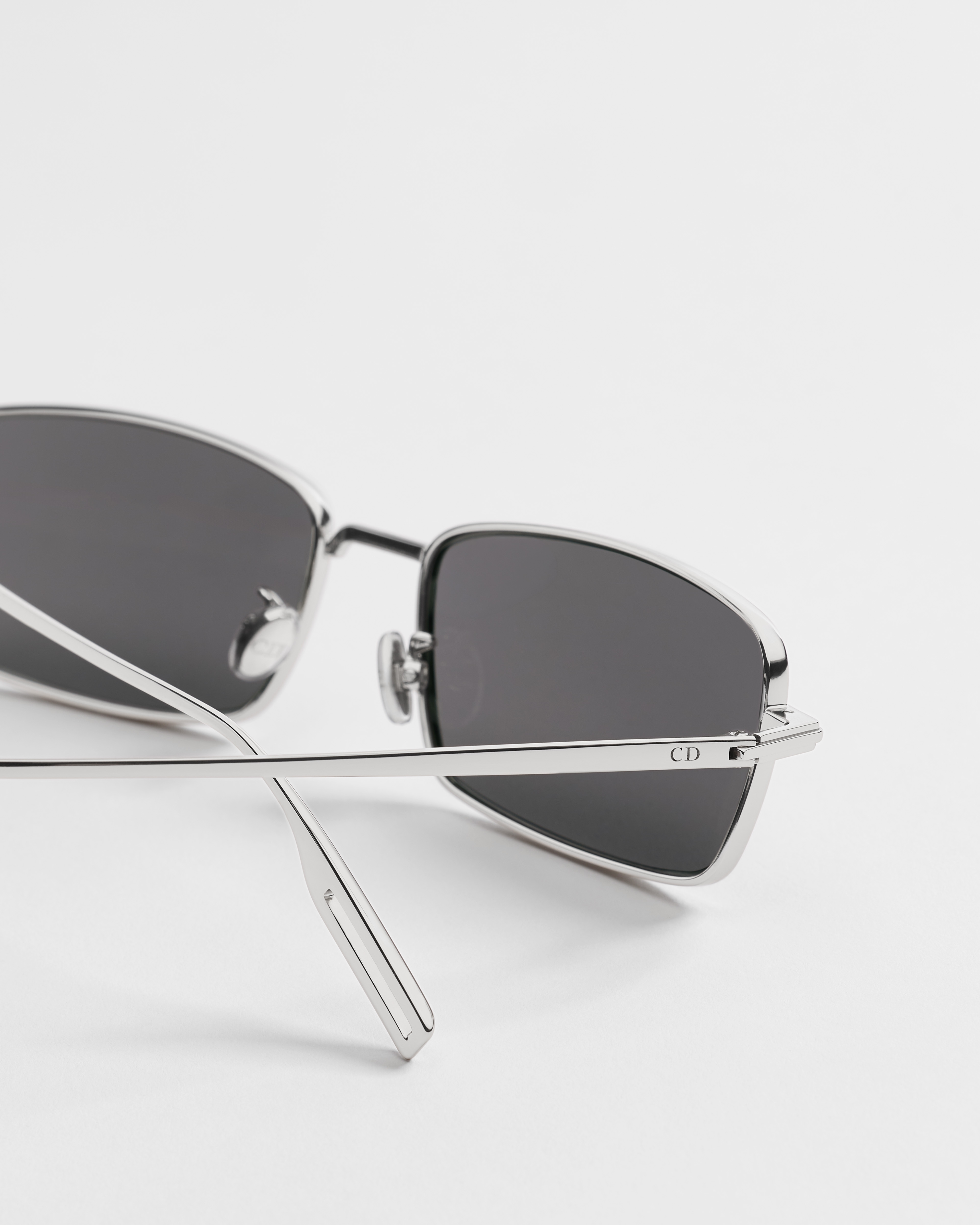 DiorBlackSuit S21U Gray Rectangular Sunglasses | DIOR