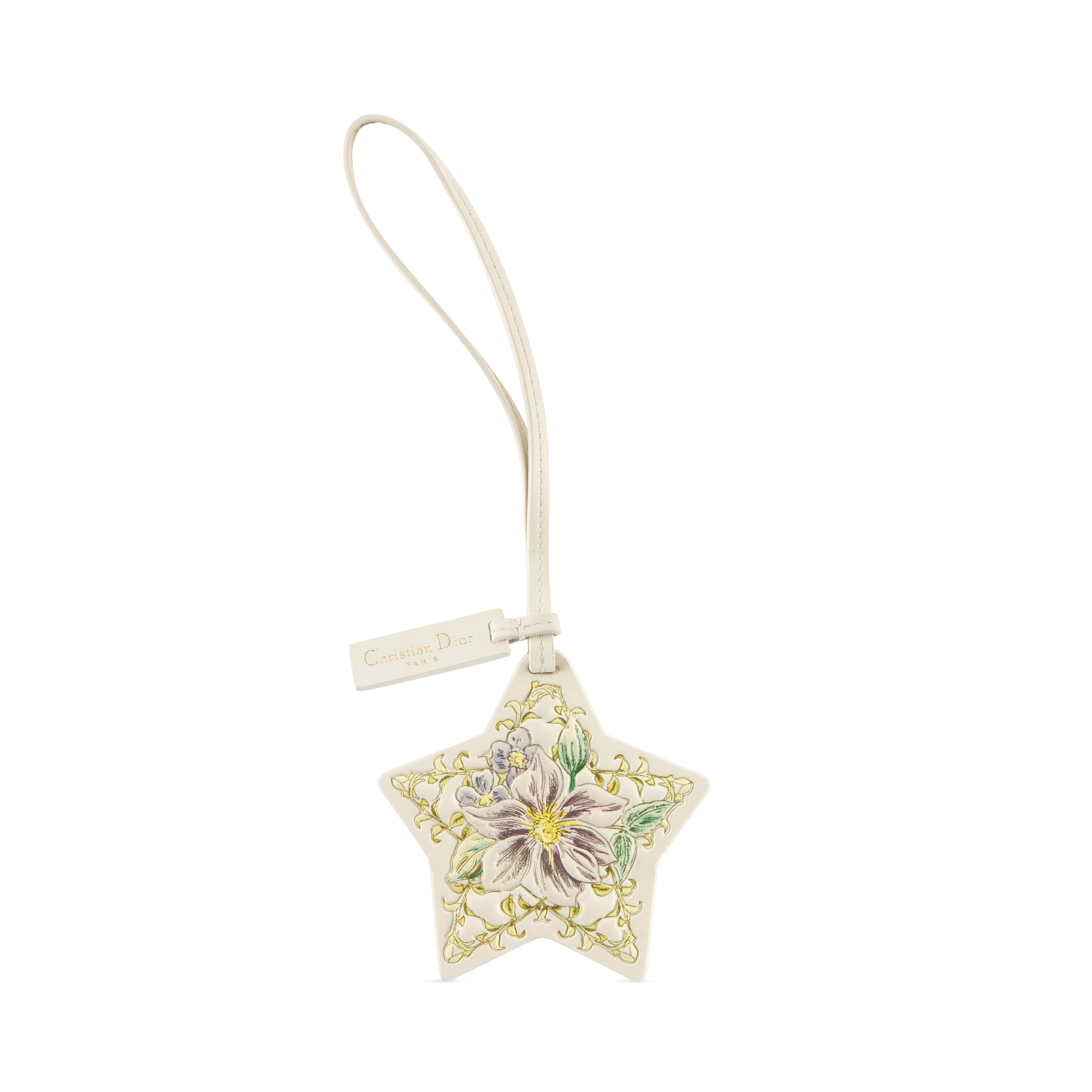 Berloque de bolsa Dior Lucky Dior Star Áries Couro de vitelo ...