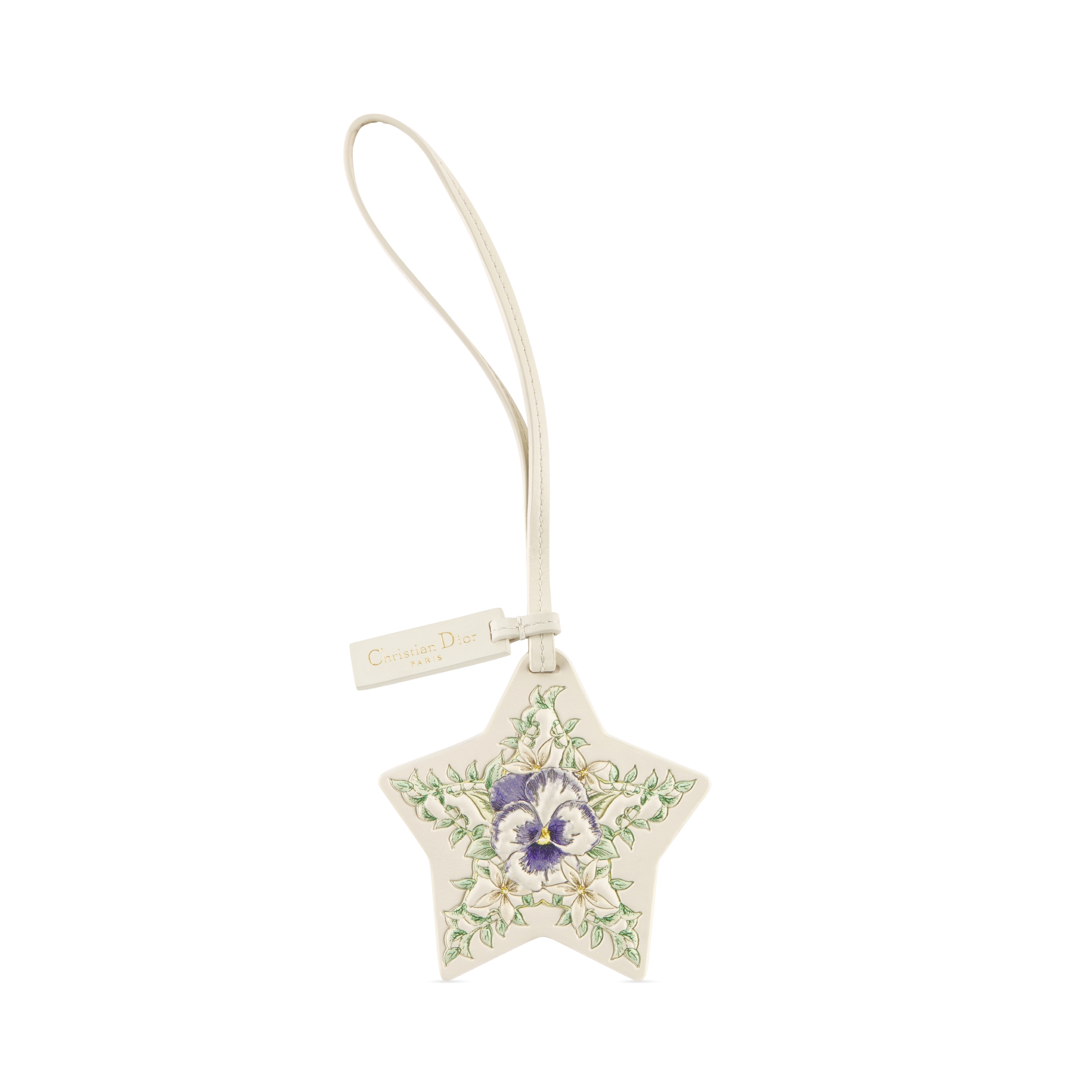 Dior Lucky Dior Star Scorpio Bag Charm Latte Multicolor Calfskin | DIOR
