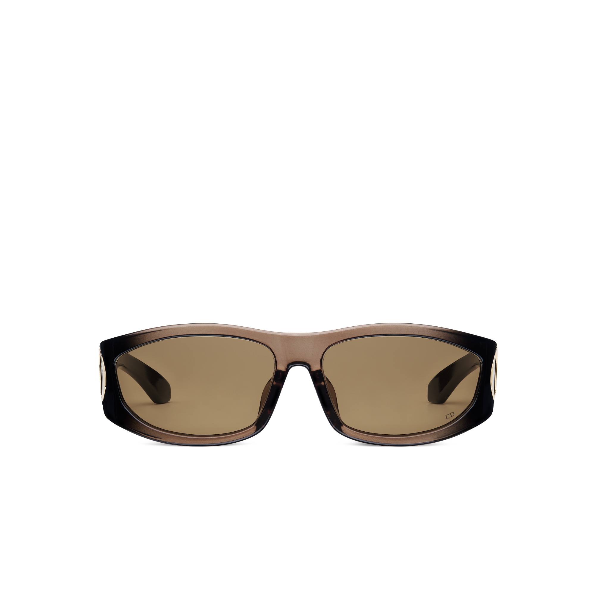 VeryDior S3F 선글라스 투명 브라운 직사각형 | DIOR