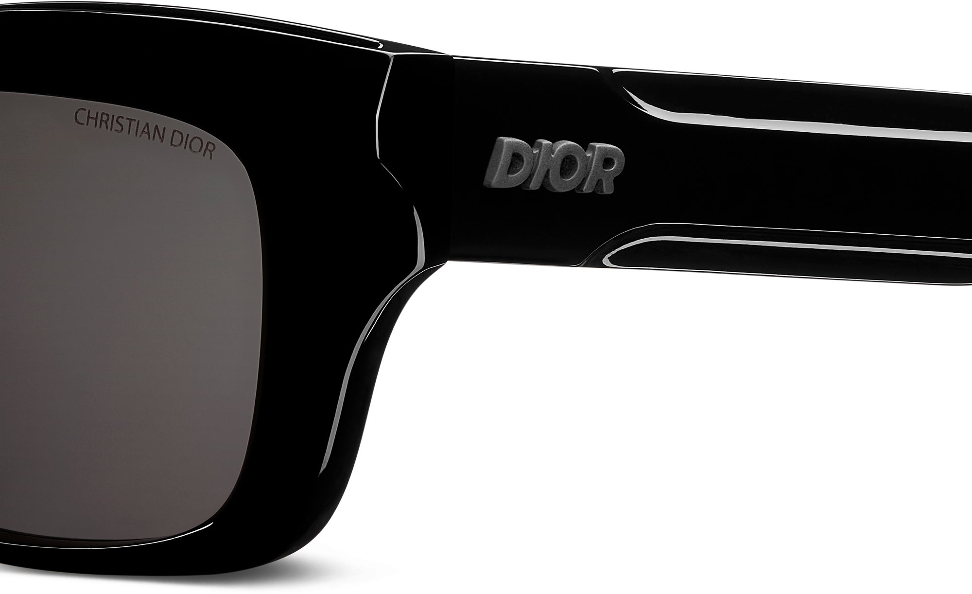 DiorXplorer S2I Black Rectangular Sunglasses | DIOR